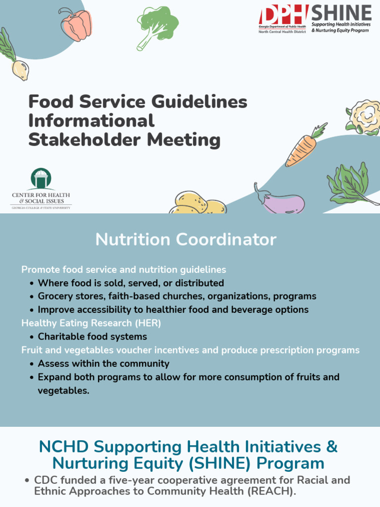 fsg meeting | PDF | Healthy Diet | Foods