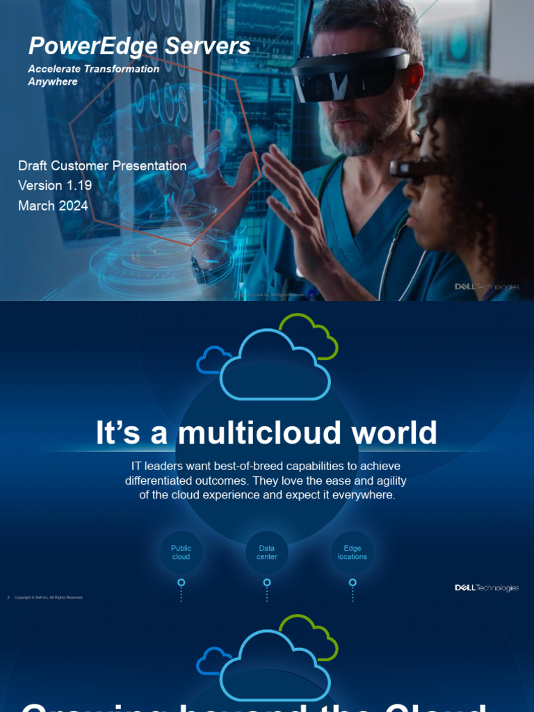 Poweredge Customer Presentation 2 | PDF | Solid State Drive | Multi Core Processor