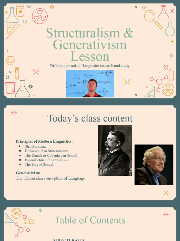 02 Structuralism, The Prague School & Generativism | PDF | Linguistics ...