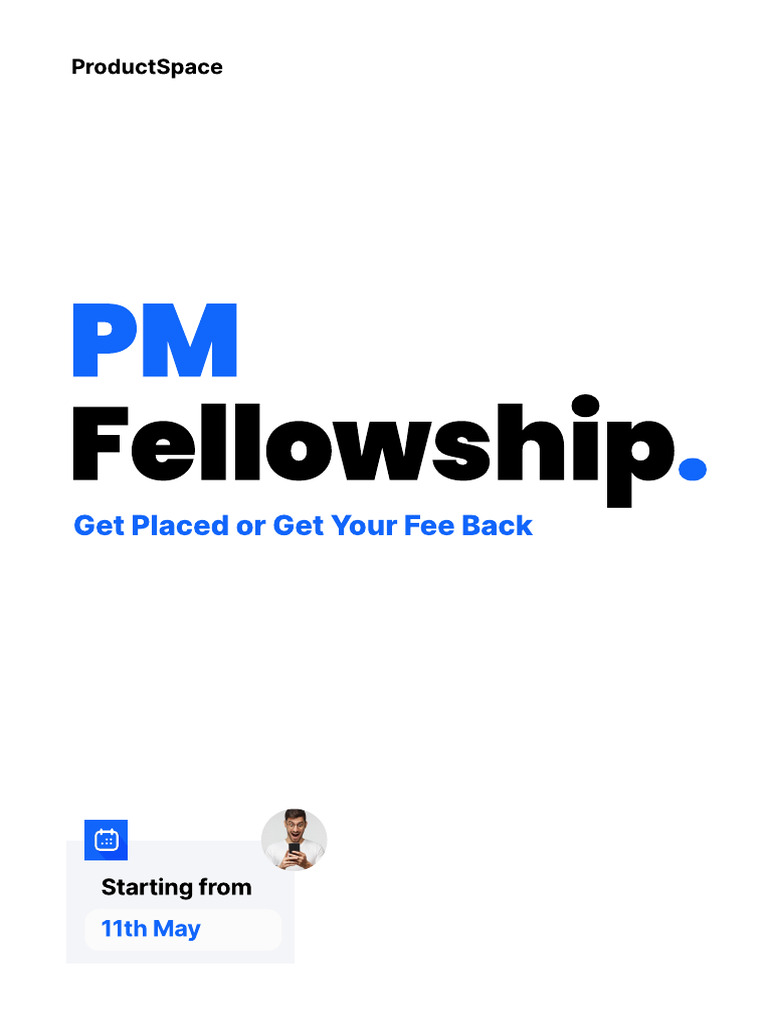Enrolments Open for PM Fellowship - Cohort 11 | PDF | Mentorship | Analytics