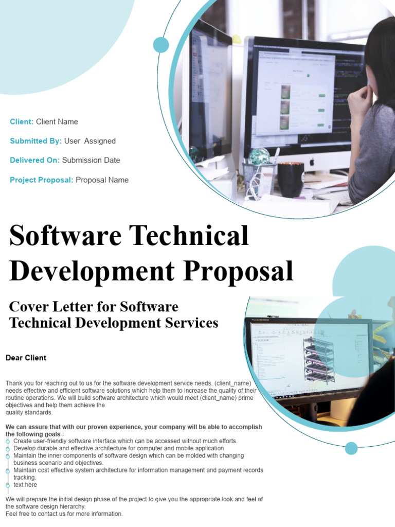 Software Technical Development Proposal | PDF | Software Development Process | Software