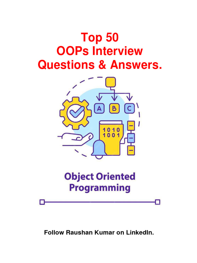 Repost Oops Interview Qna Pdf Method Computer Programming Inheritance Object 