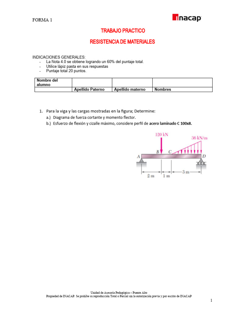 TD 02 GSG Flexion Resistencia V1 | PDF