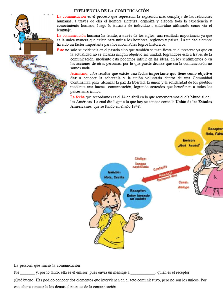 Comunicación Lunes 18 - 2022 ANEXO | PDF | Comunicación | Comunicación humana