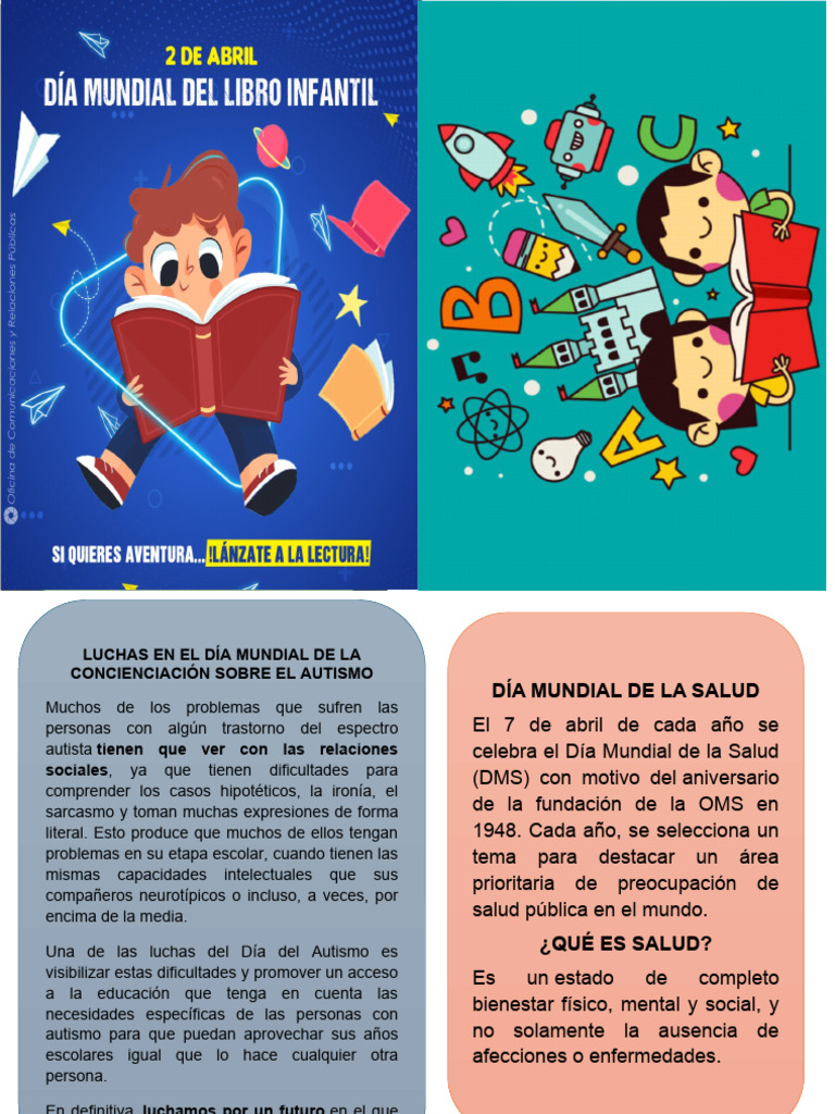 Primeros Inicios de Abril | PDF | Espectro autista | Ciencias del ...