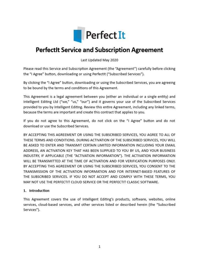 Intelligent Editing License Agreement | PDF | Http Cookie | Cloud Computing