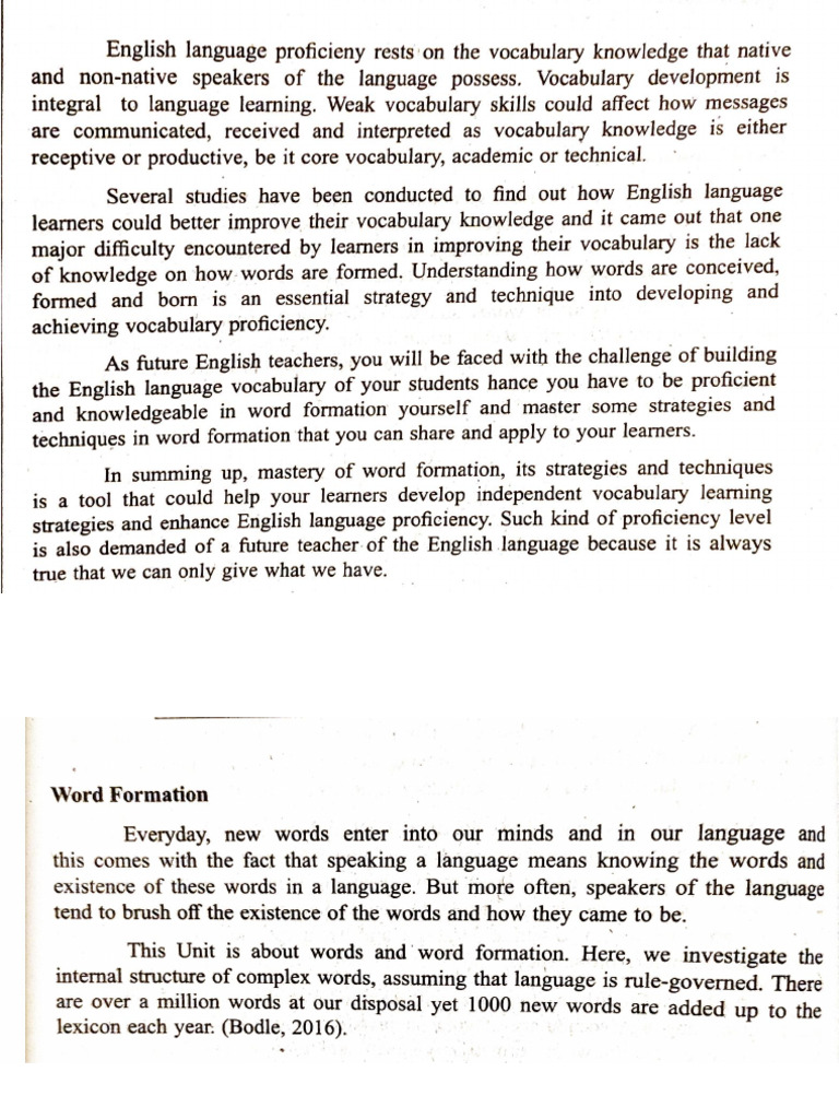 WORD- The Definition and Criteria | PDF