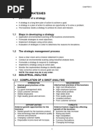 Grade 12 Business Strategies Notes 2024 | PDF | Strategic Management ...
