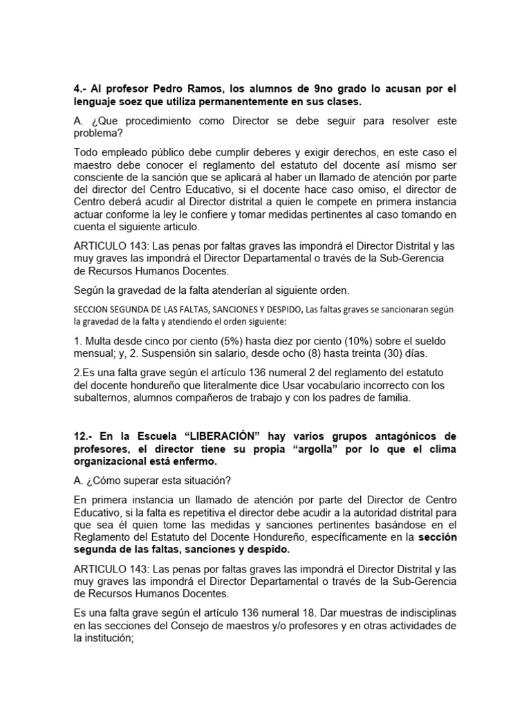 Casos A Resolver 4 y 12 | PDF | Justicia | Crimen y violencia