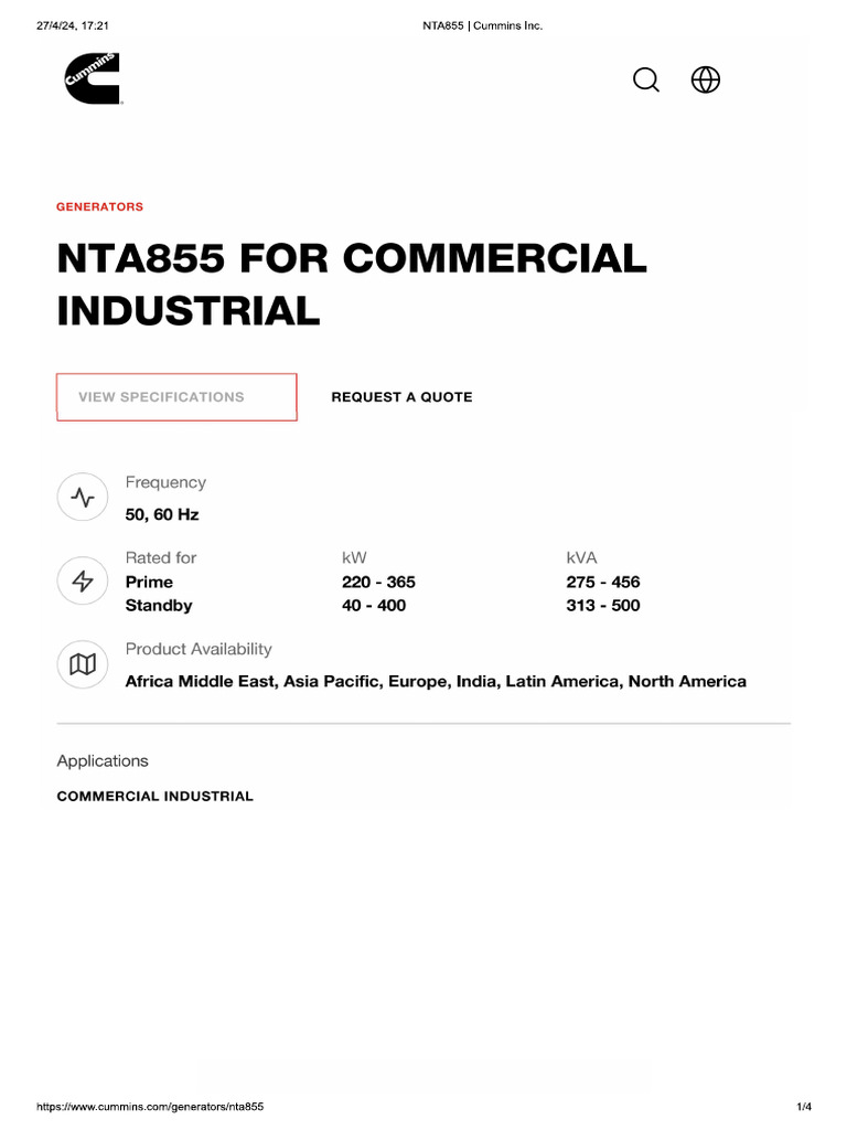 Nta855 HD | PDF