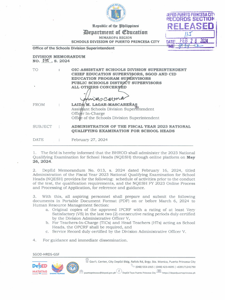 Principals Exam | PDF