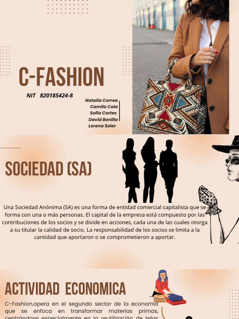 Presentacion C-Fashion | PDF | Textiles | Moda