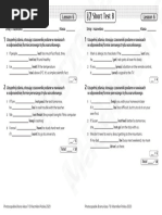 Brainy 6 Unit 2 Test | PDF