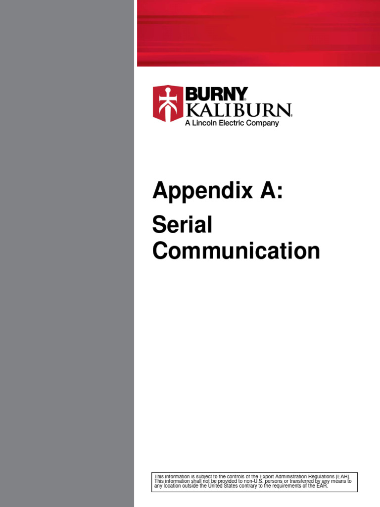 Appendix A, Serial Communication, 10 LCD Plus | Download Free PDF ...