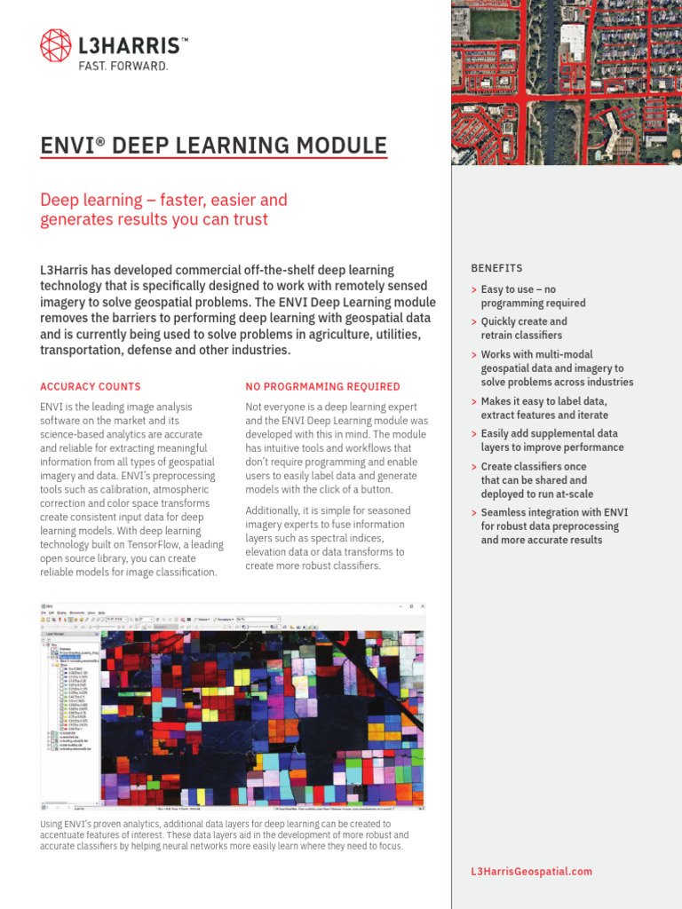 L3HG_ENVI_Deep_Learning_sell_sheet_WEB | PDF | Deep Learning ...