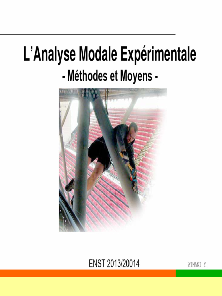 Analyse Modale Expérimentale en Dynamique | PDF | Résonance ...