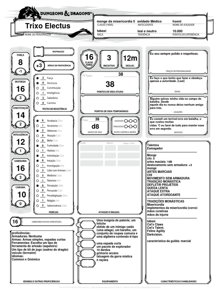 Trixo Electus DND Level 5 | PDF