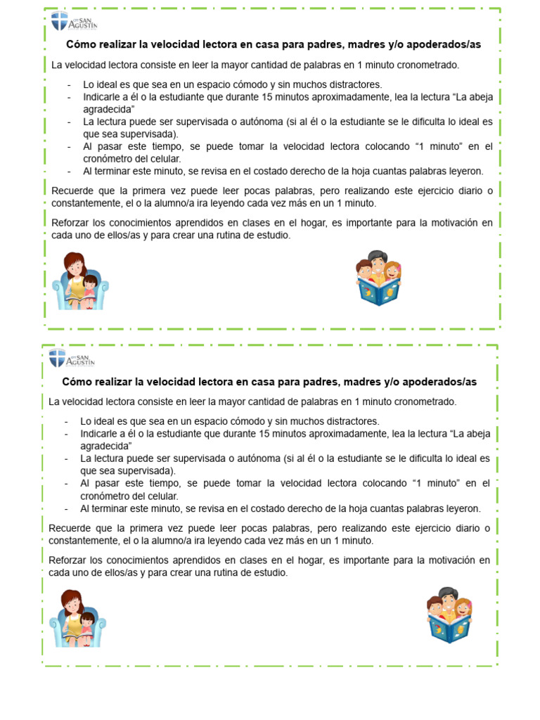 Velocidad Lectora Pdf