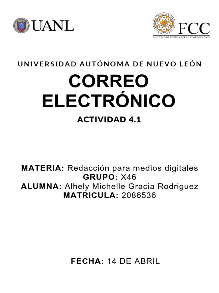 ACT 4.1 Redacción para Medios Digitales | PDF