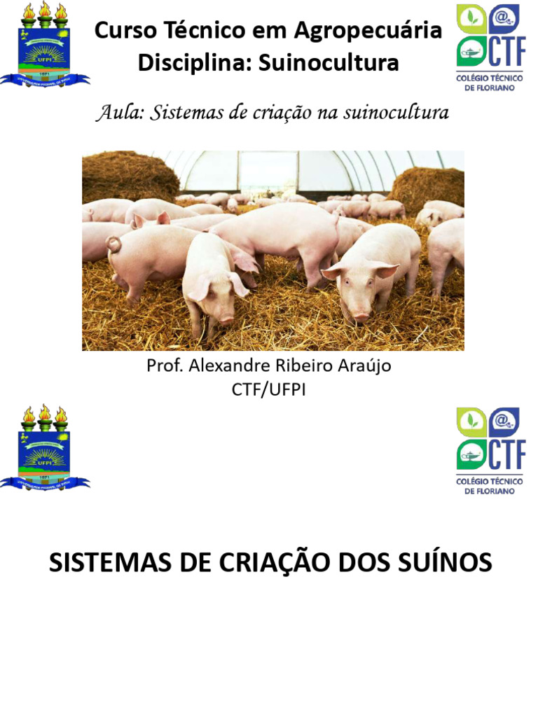 Aula 5 - Sistemas de Cria - o Dos Su-Nos | PDF