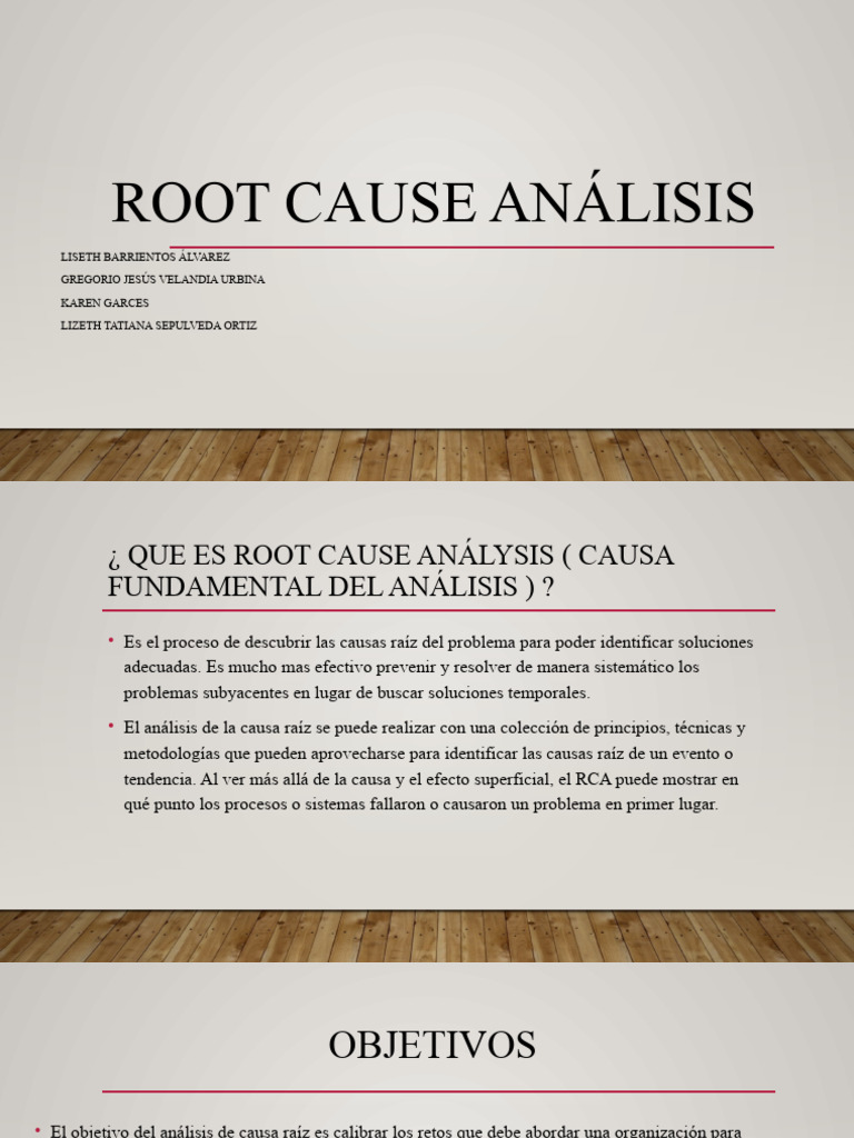 Root Cause Análisis | Descargar gratis PDF | Cognición | Ciencia cognitiva