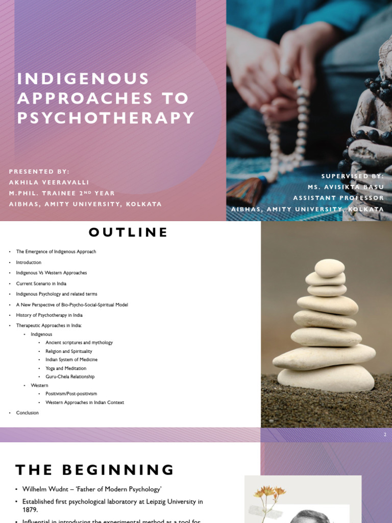 Indigenous Approaches To Psychotherapy | PDF | Sati (Buddhism ...