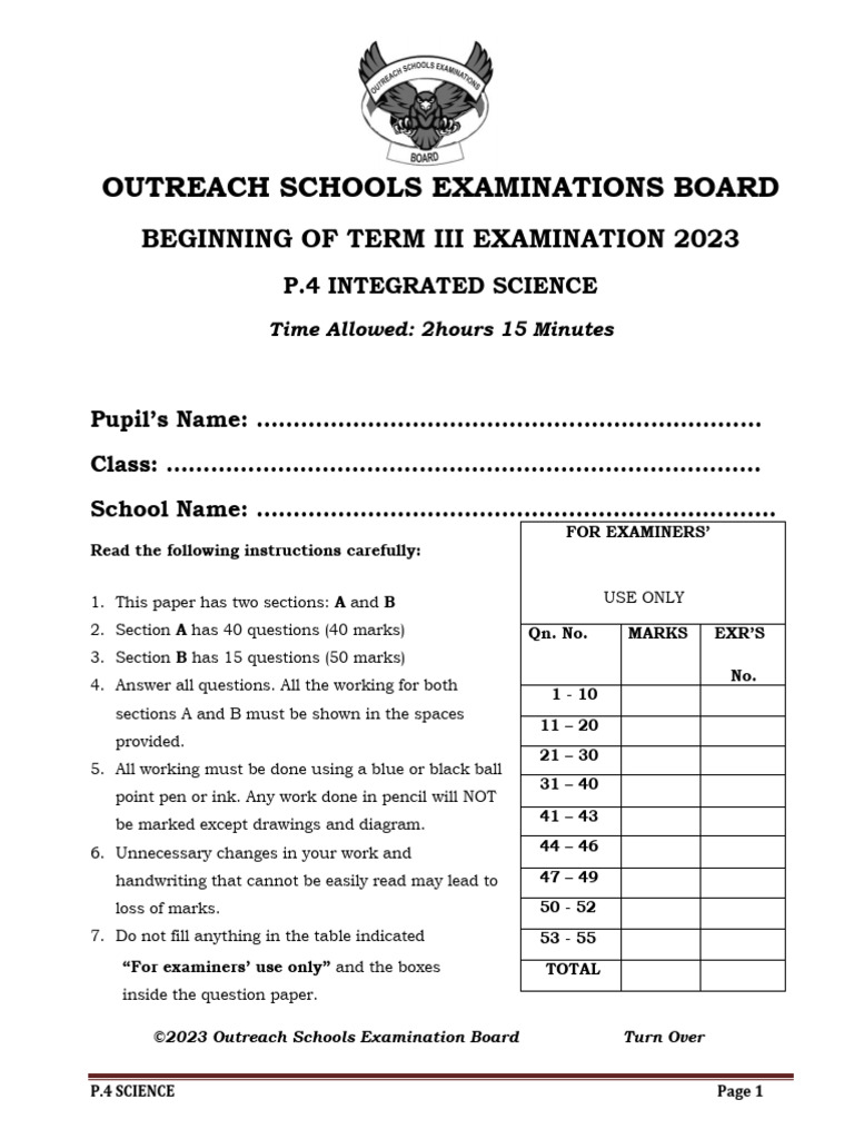P. 4 SCIE BOT III | PDF | Seed | Foods