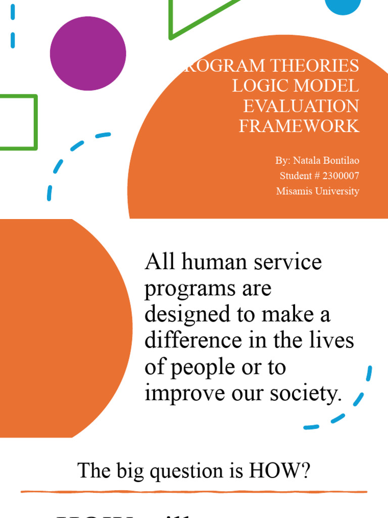 Program Theories | PDF | Evaluation | Data