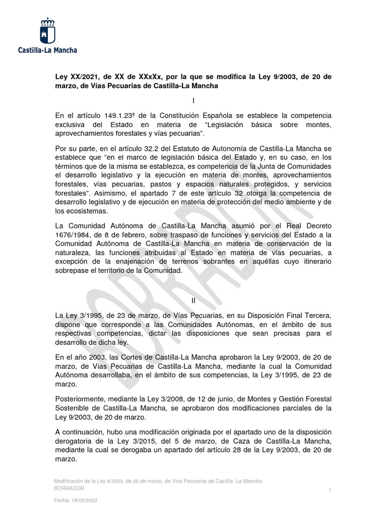 Segundo Borrador | PDF | Planificación urbana