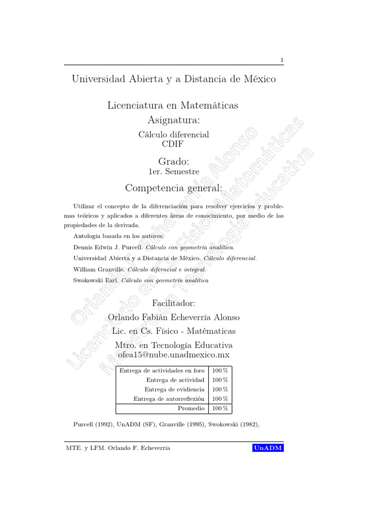 Cálculo Diferencial: Límites y Continuidad | PDF | Límite (Matemáticas ...