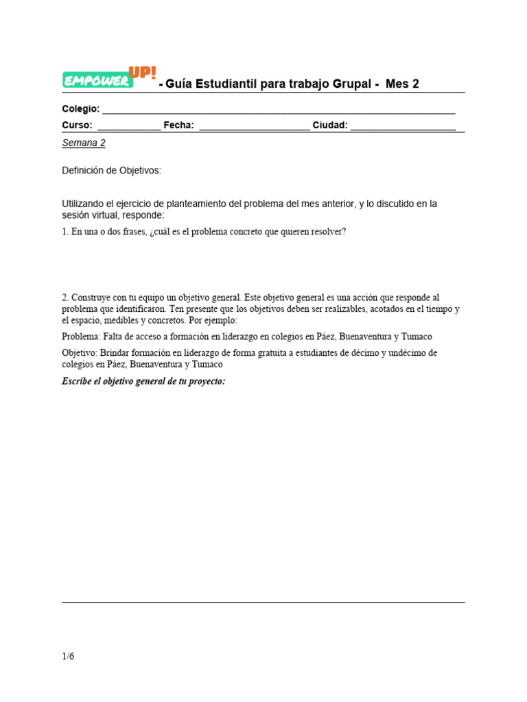 3 Guia de Trabajo Grupal - Mes 2 | PDF | Presupuesto