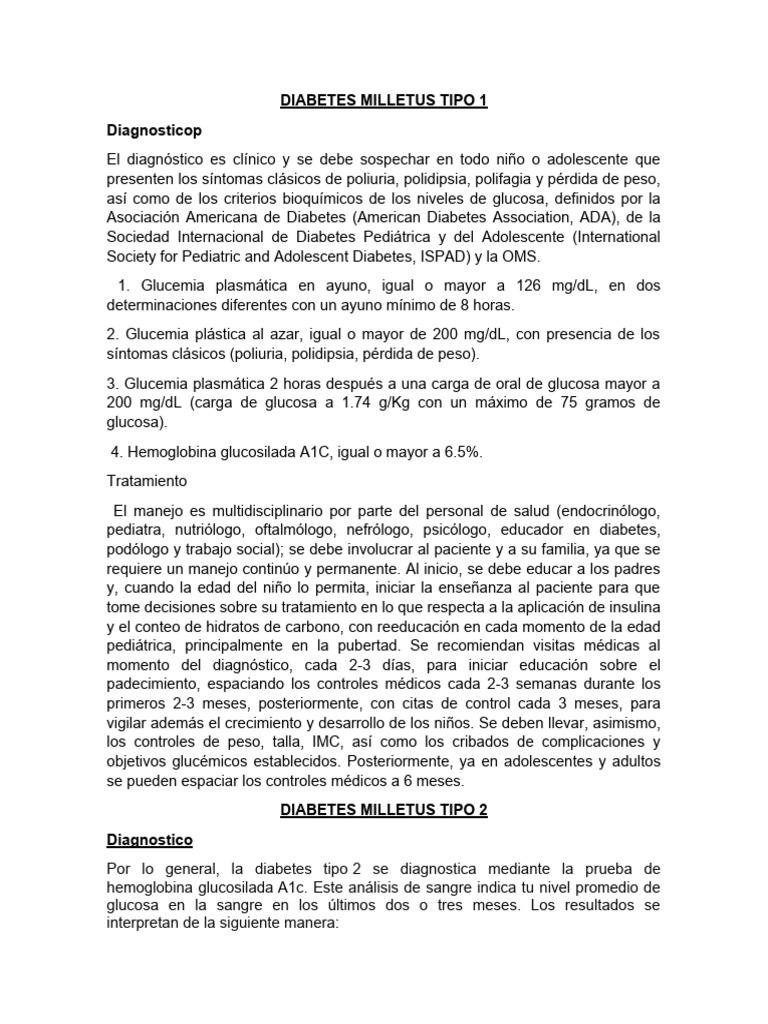 DIABETES MILLETUS TIPO 1 | PDF | Diabetes | Insuficiencia cardíaca