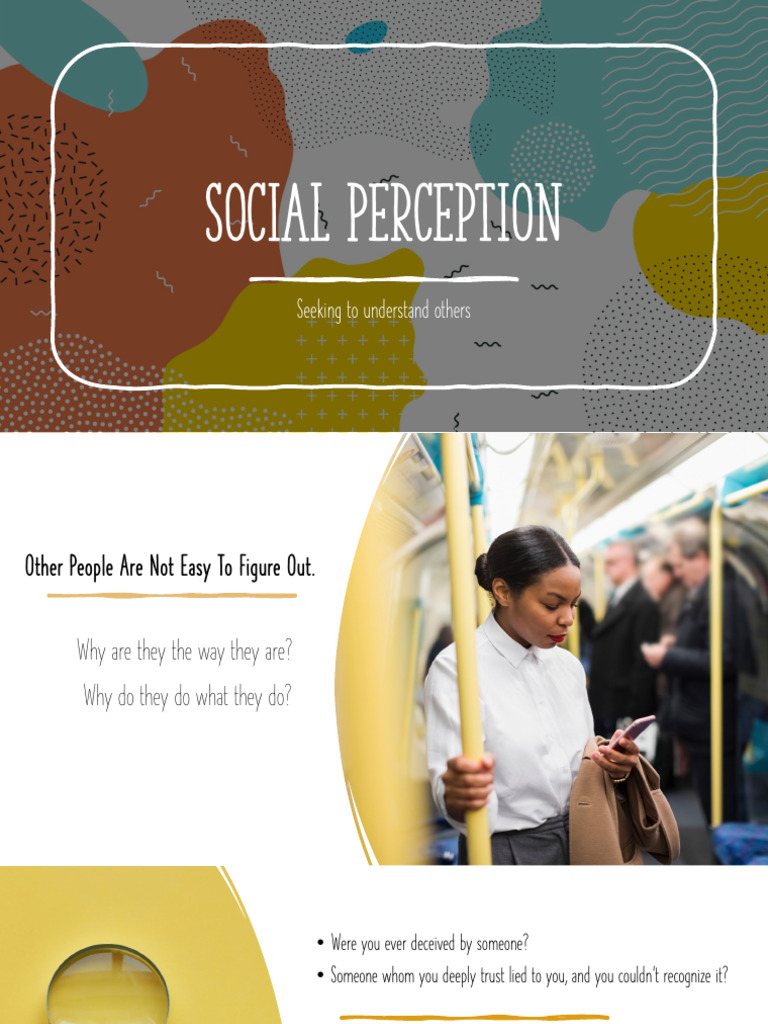 Social Perception | PDF | Rumor | Communication