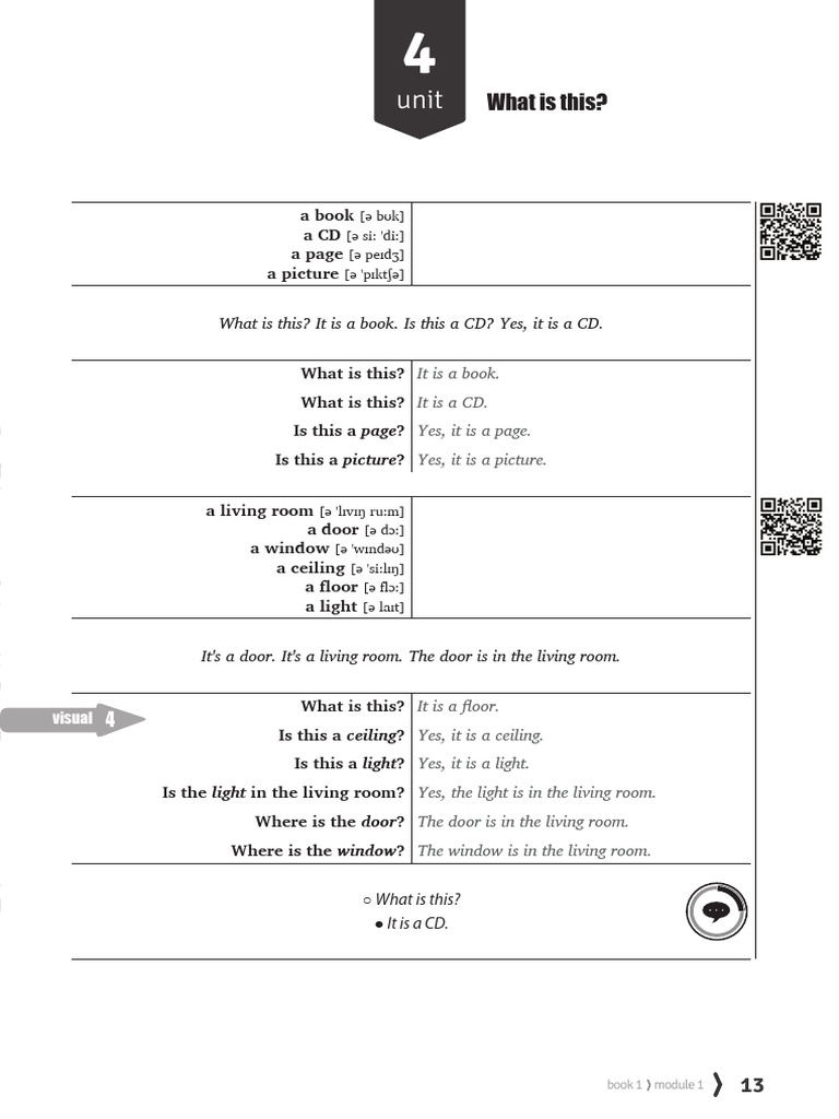 Teens English DWDM Book 1 INT U4 | PDF | Interior Design