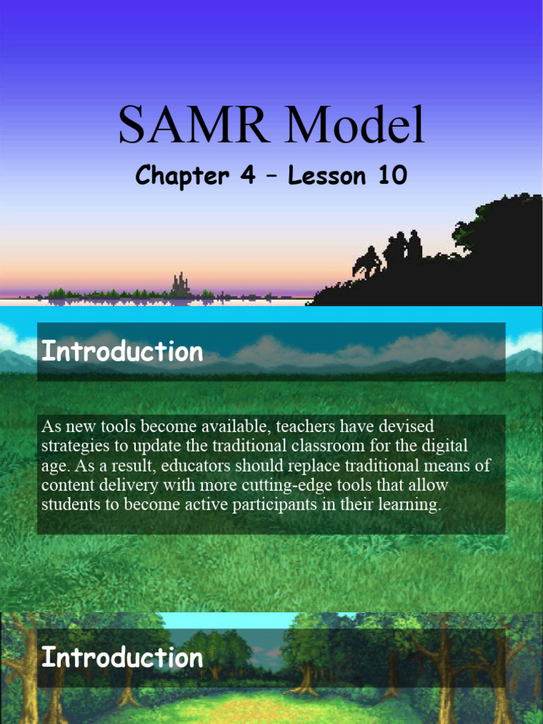Understanding the SAMR Model in Education | PDF | Educational Technology | Learning
