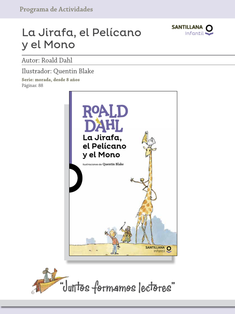 Fichas Libro La Jirafa | PDF | Aprendizaje | Maestros