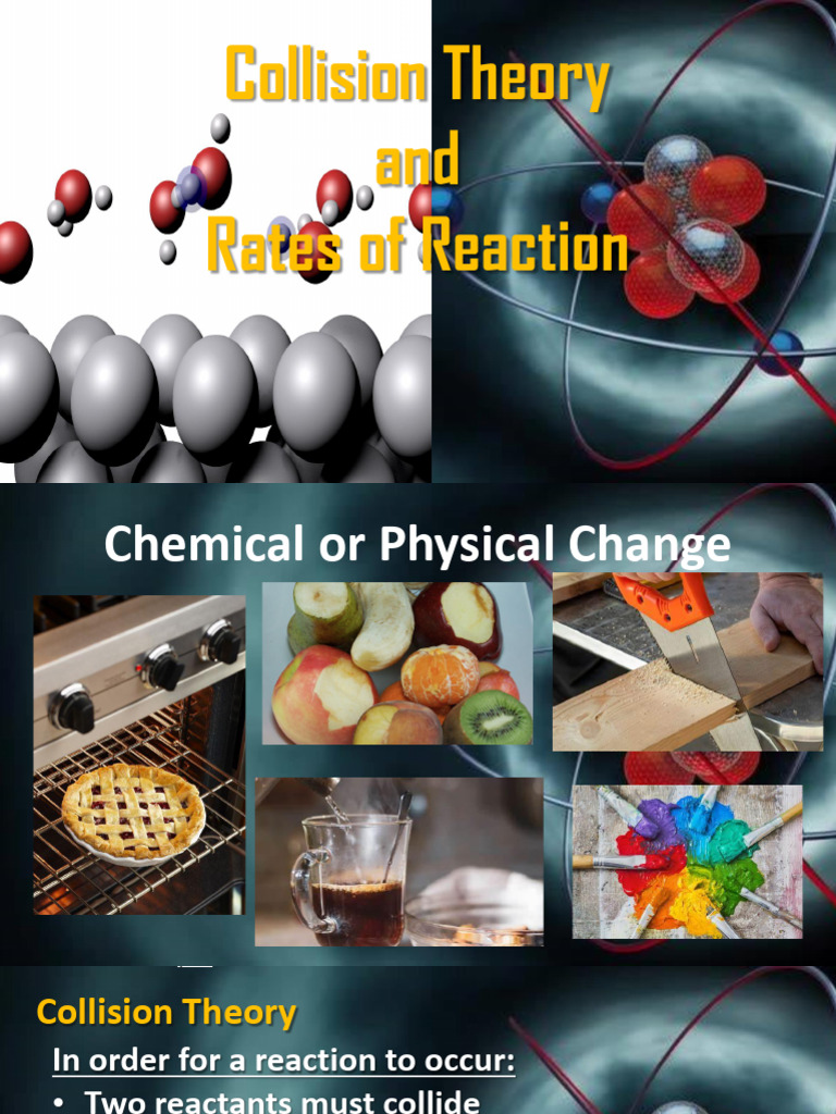 LESSON-5-COLLISION-THEORY | PDF | Reaction Rate | Chemical Reactions