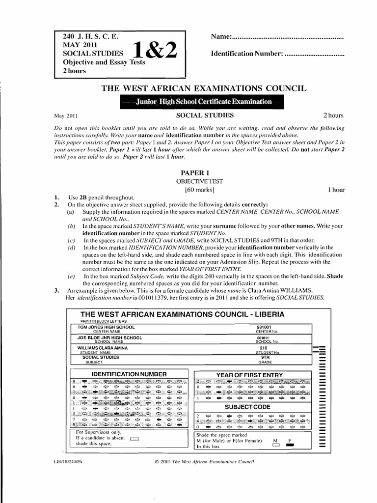 Social Studies For JR High | PDF