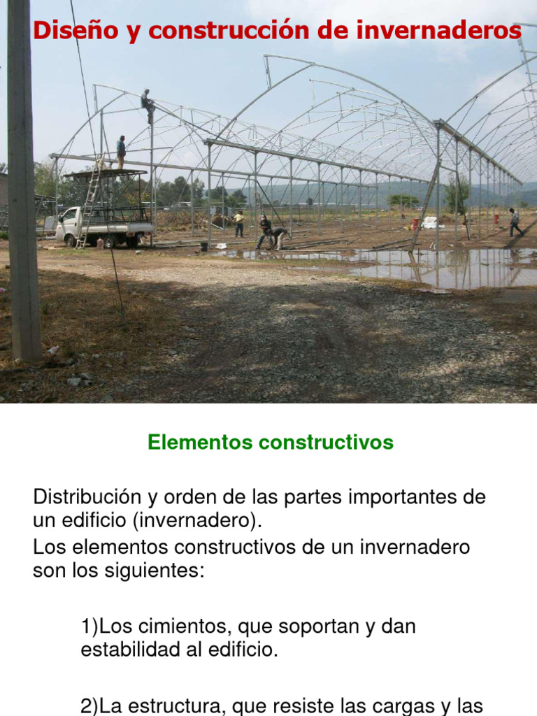 8.- Diseño y Estructuración de Invernaderos. | PDF | Ventilación ...