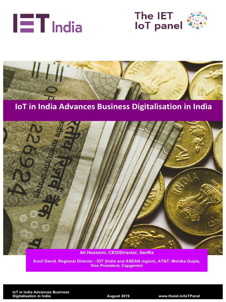 Iot in India Advances Businesses Digitalisation Efforts Compressed ...