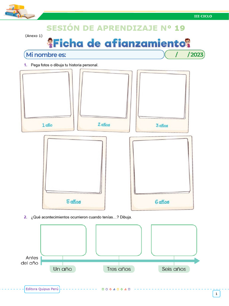 Anexo de Sesiones de Aprendizaje - EDA III Semana 3 - Editora Quipus Perú-2 | PDF | Perú