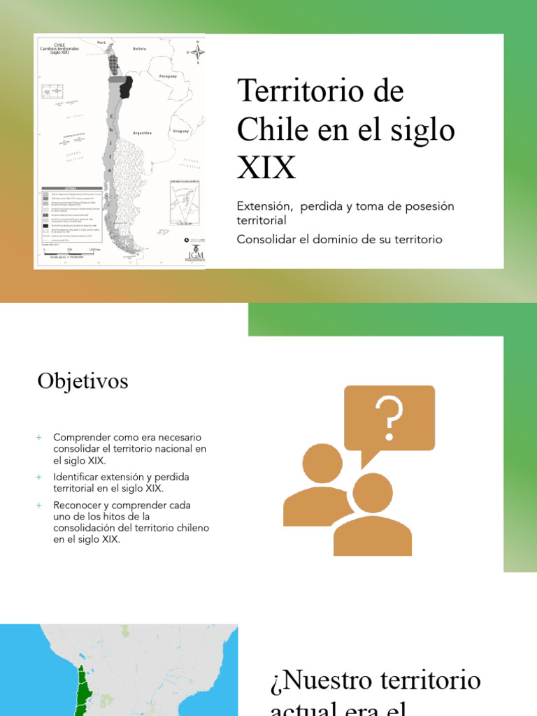 Territorio de Chile en El Siglo XIX | PDF | Chile | América del Sur