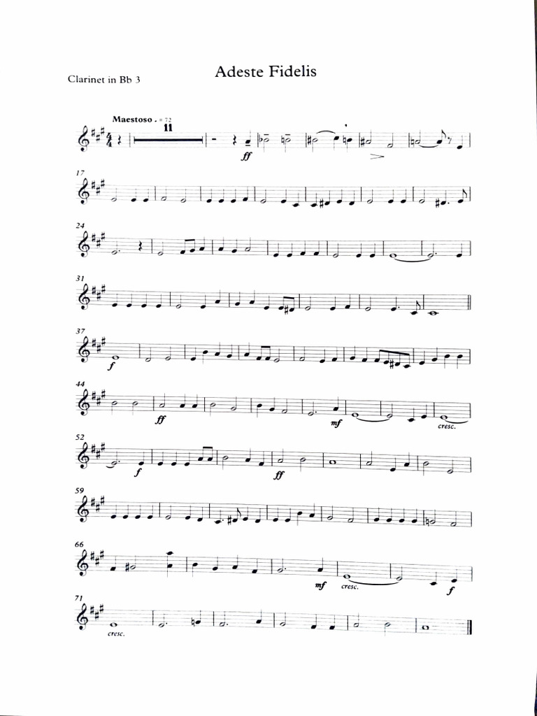 Adeste Fidelis | PDF