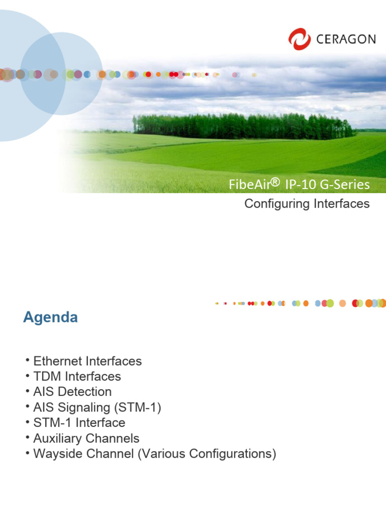 210 - Ceragon - IP-10G Interfaces - Presentation v1.2 | PDF ...