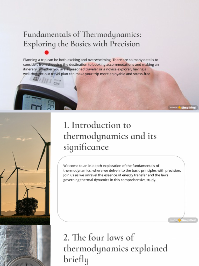 Fundamental of Thermodynamic | PDF