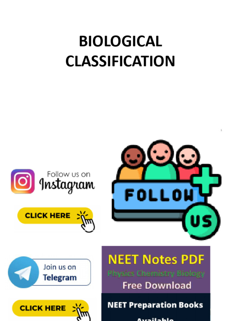 Biological Classification Ritu Rattewal | PDF