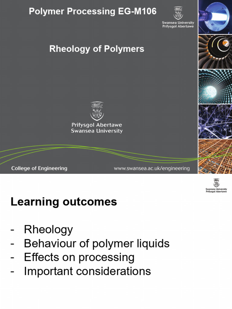 Understanding Polymer Rheology Basics | PDF | Shear Stress | Rheology
