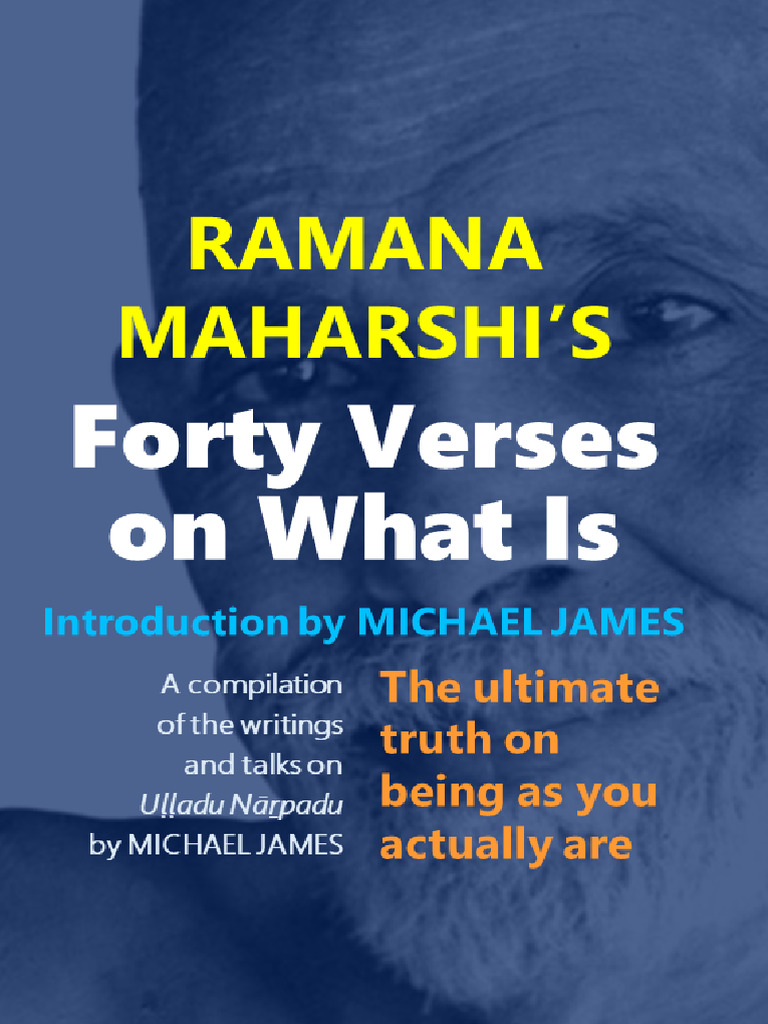 (Free Sample) Ramana Maharshi's Forty Verses On What Is-V2 | Download ... (Free Sample) Ramana Maharshi's Forty Verses On What Is-V2 | Download ...