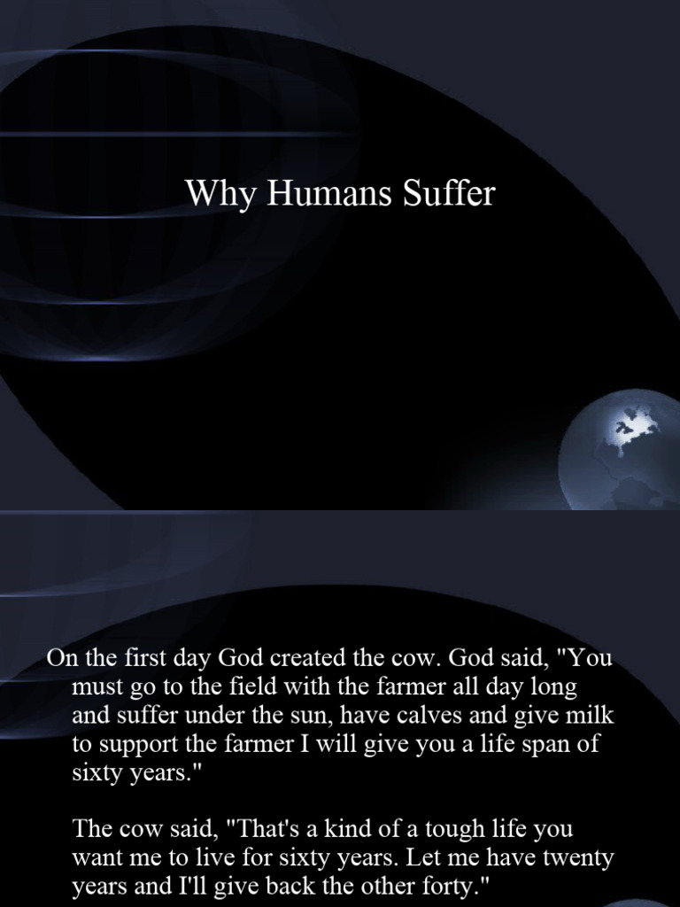 Understanding Human Suffering | PDF