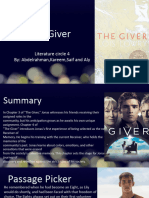 The Giver - Chapter 4 | PDF